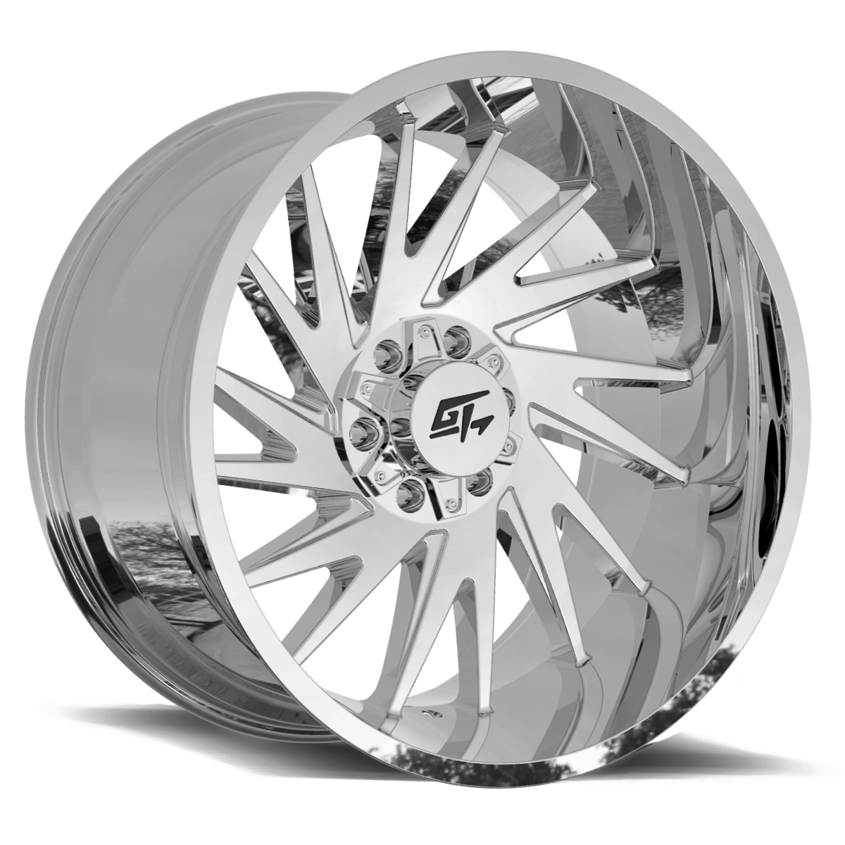 GT OFF-ROAD Tomahawk 20x9 8x165.1 / 8x180 +12 Chrome – APEX RIM & TIRE