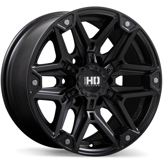 FAST HD RECON SATIN BLACK 17X8 +20 6X139.7MM 95.1MM – APEX RIM & TIRE